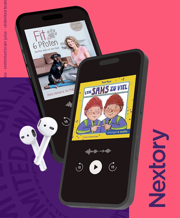 60 Tage gratis Hörbücher und E-Books mit Nextory - BILD CLUB
